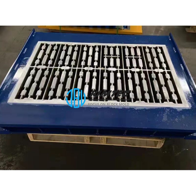 MASA HESS Hollow Interlocking Concrete Block Molds for concrete brick ...