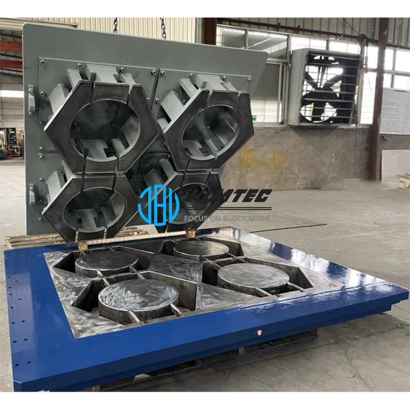 MASA HESS Hollow Interlocking Concrete Block Molds for concrete brick ...